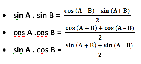 All Trigonometry Formulae || Complete List Of Trigonometry Formulae ...